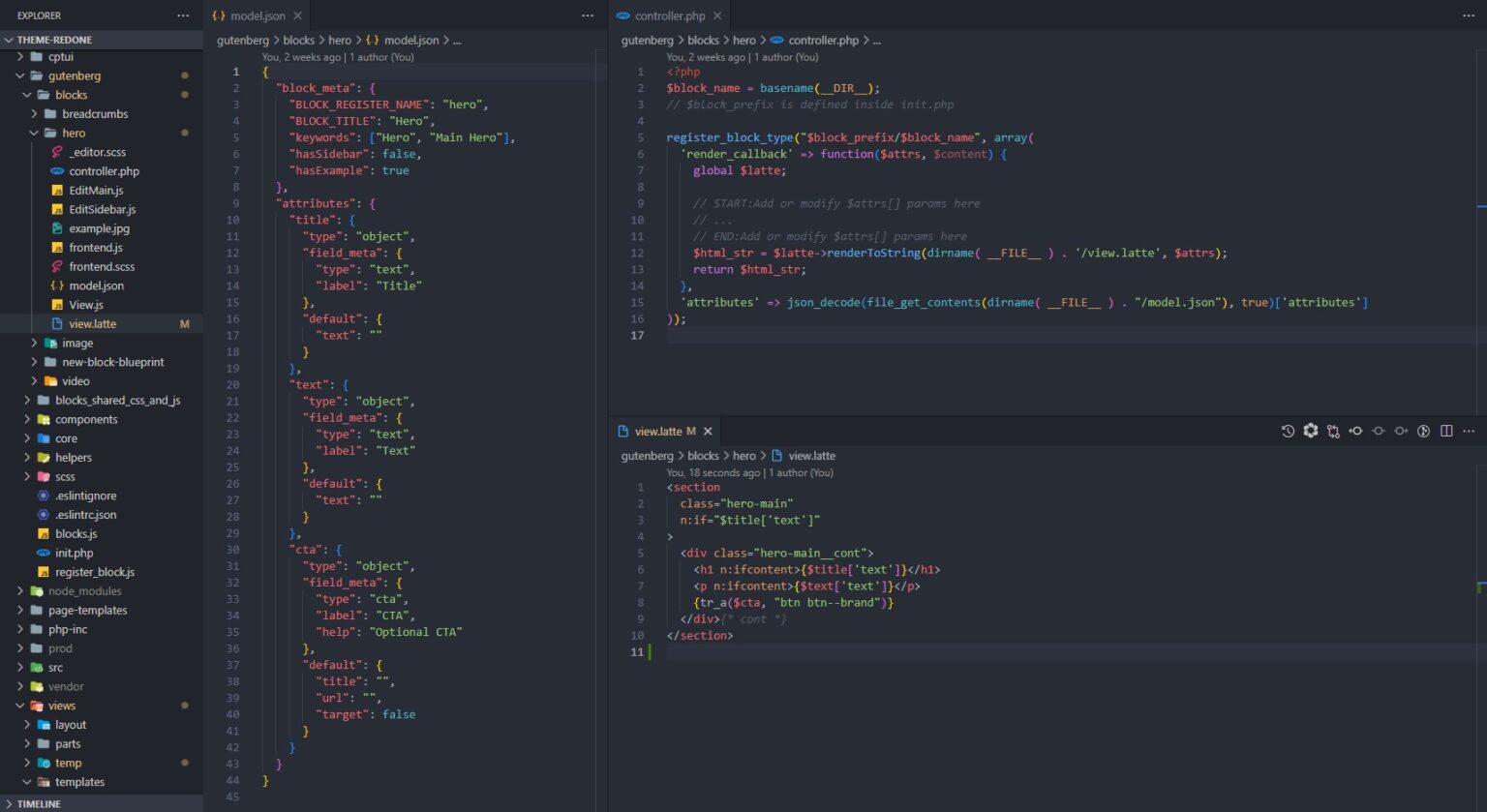 Introducing Theme Redone - the modern WordPress Starter Theme